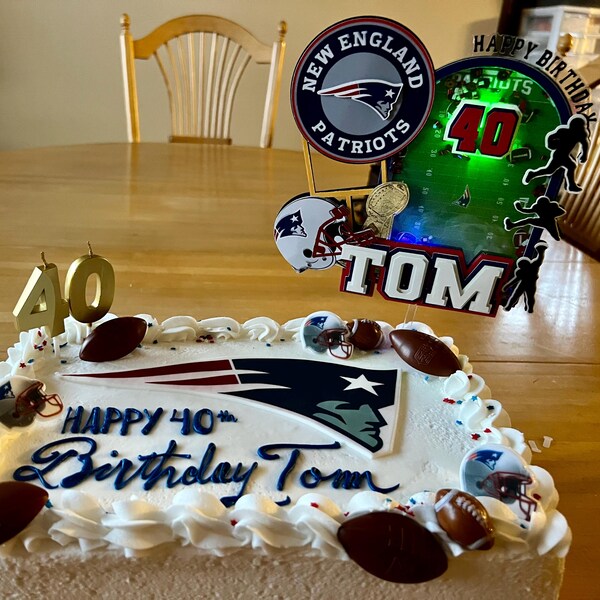 Custom Mario Bro Cake Topper, Birthday Cake Topper, 3D Cake Topper ...