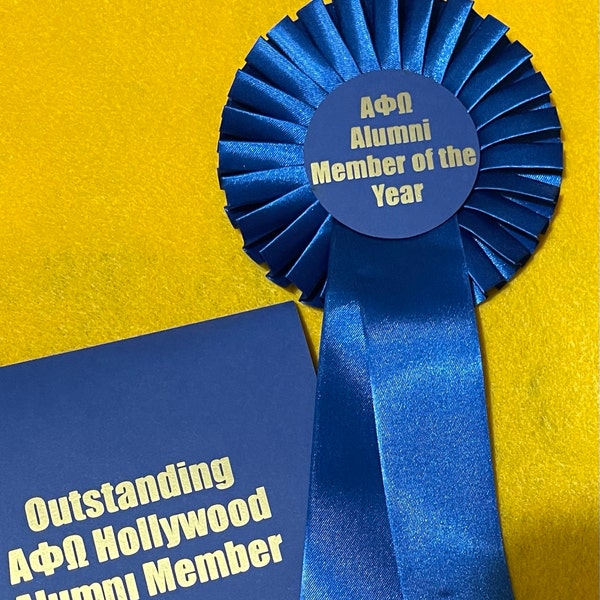 Custom Award Ribbon Rosette, Personalized Gift, Personalized Custom ...