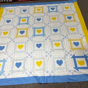 Country Flowers Digital PDF Quilt Pattern Wall Hanging Table - Etsy