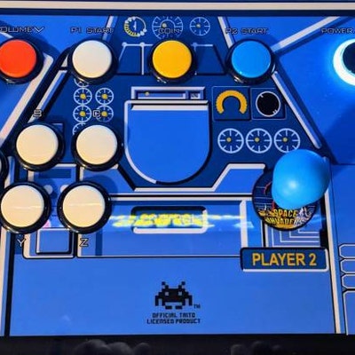 Space Invaders Arcade1up / Sanwa Joystick Dust Cover for Arcade Machine ...
