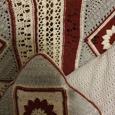 Celtic Lace Join PATTERN, PDF Joining Granny Squares Tutorial, Zen ...