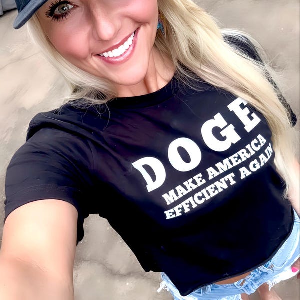 DOGE Hat, Department of Government Efficiency Embroidered Distressed ...