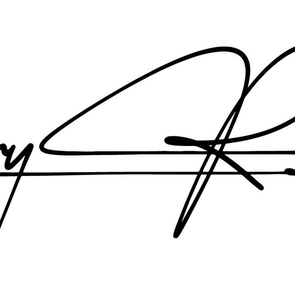 Personalized Handwritten Style Edgy Signature Logo Design (digital) - Etsy