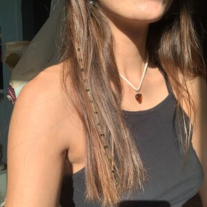 Angel Hippie Hair Bead Dangling Hair Accessory Crystal - Etsy UK