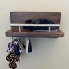 Magnetic Key Holder Shelf, Key Holder for Wall, Wall Mounted, Key ...