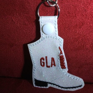 Drill Team Boot Keychain Customizable - Etsy