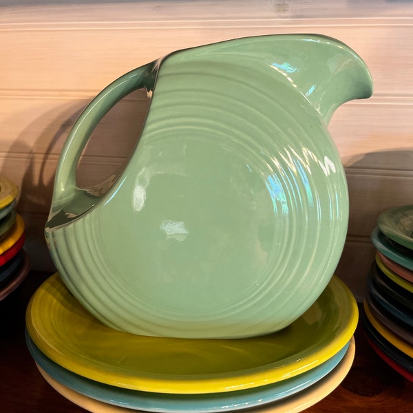 Fiesta Vintage Coffee Server ORIGINAL YELLOW Fiestaware Coffee Pot ...