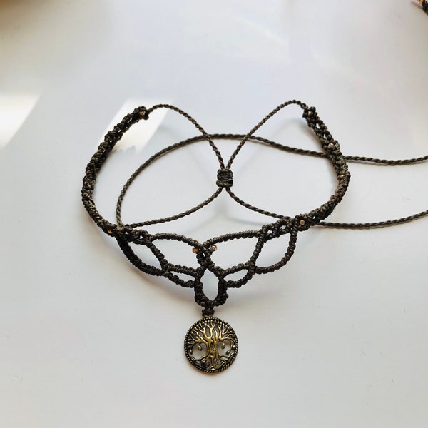 Celtic Knot Macramé Bracelet Wide Adjustable Viking Wicca Fairy - Etsy