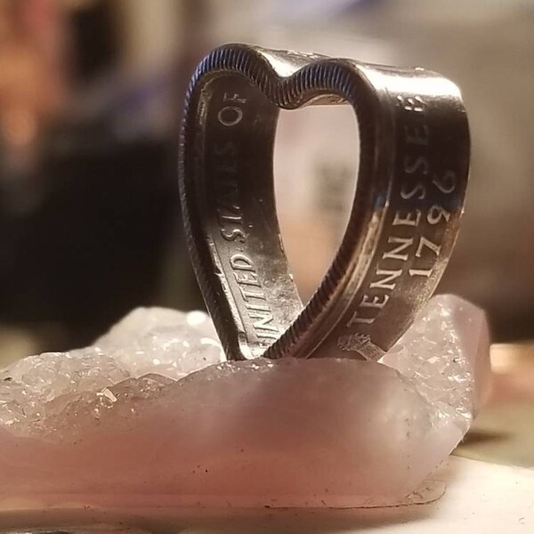 Coin Ring Pocket Heart Maker - Etsy