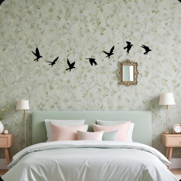 Adorable Birdie Hooks for Bedroom Decor, Metal Decorative Hooks, Sweet ...