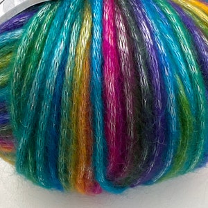 Picasso Rainbow II Ice Yarns 64627 Blue Purple Green Yellow Orange ...