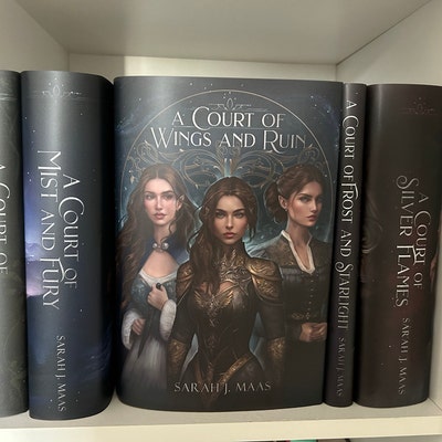 A Court of Thorns and Roses Complete Jackets Set Sarah J Maas, acotar ...