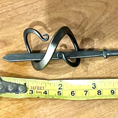 High Quality Hair Barrette, Hand Forged by Blacksmith. Hair Pin / Hair ...