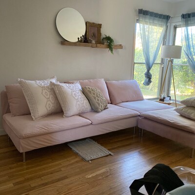 Whole Set Soderhamn Ottoman Cover, Custom Made Cover Fits IKEA ...