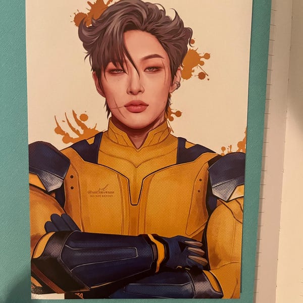 Ateez X Anime Photo Cards Ateez Fanart Kpop Fanart Digital Art Photo ...