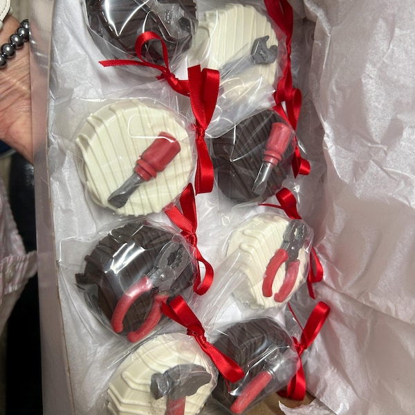 Tool Chocolate Covered Oreos(12)hammer Pliers Wrench Screw Driver Dad ...