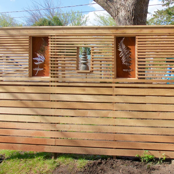 Fern Art Screen | Privacy Screen | Fern Wall Art | Privacy Panel | P623 ...