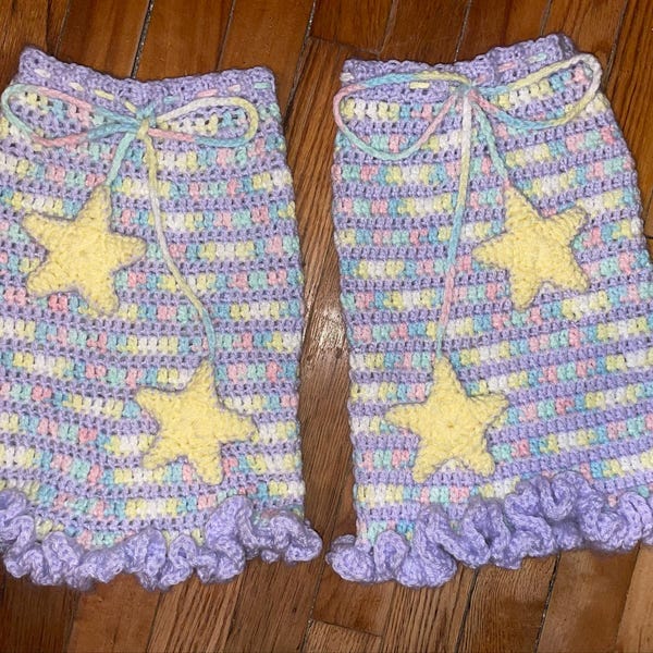 Alt Crochet Legwarmers - Etsy