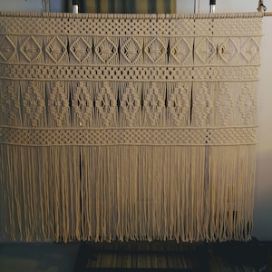 Macrame PATTERN Written PDF and Knot Guide Diy Macrame - Etsy