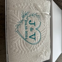 Wedding Gift Blanket Personalized Wedding Throw Monogrammed Wedding ...