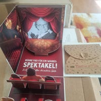 TADAA-BOX "Bühne frei" DIY – Explosionsbox – originelle Verpackung für ...