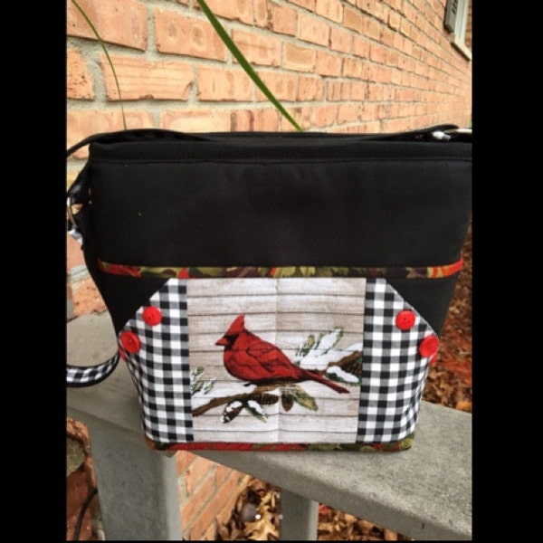 Holiday Purse , Small Bag, Multiple Pockets, Top Zipper Closure, Adj ...