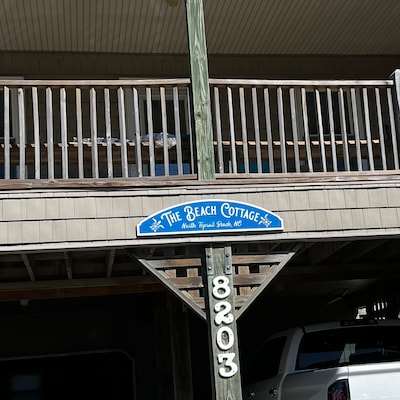 Personalized Custom 100% PVC 47 Carved Beach House - Etsy