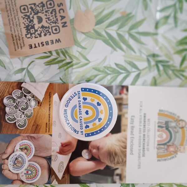 MIX IT UP Awareness Badges. specify Which Designs You Would Like in ...