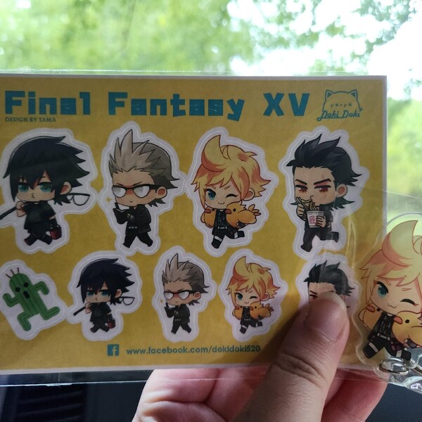 FINAL FANTASY FF15 FFXV Stickers - Etsy