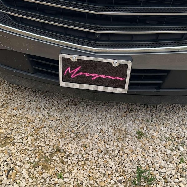 Custom Mom Mama With Kid Name License Plate - Personalized - Custom ...