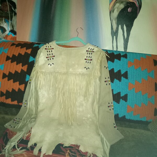 Amazing Fringed Vintage Afghan - Etsy