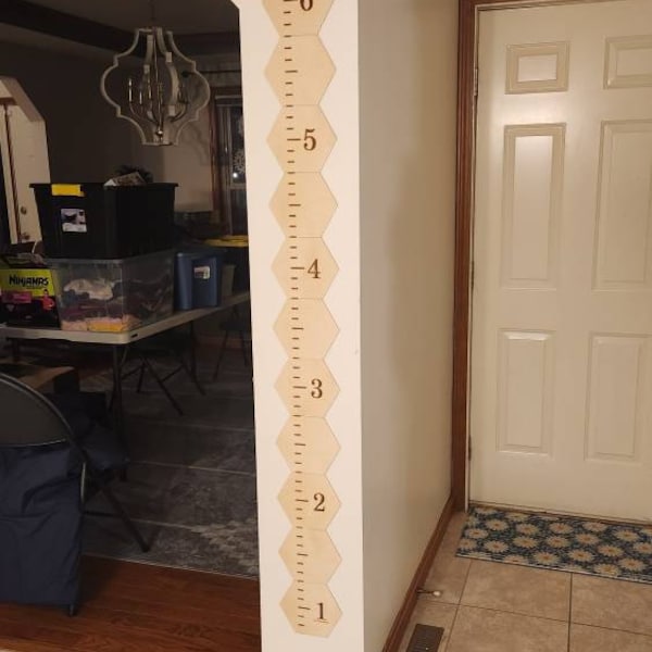 Tree Growth Chart for Kids, Wooden Height Chart for Children's ...