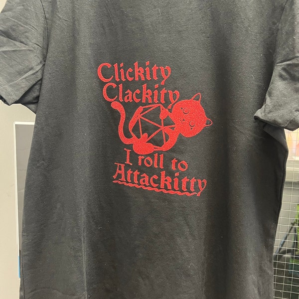 Clickity Clackity I Roll to Attackitty Svg, Dungeons and Dragons, Dnd ...