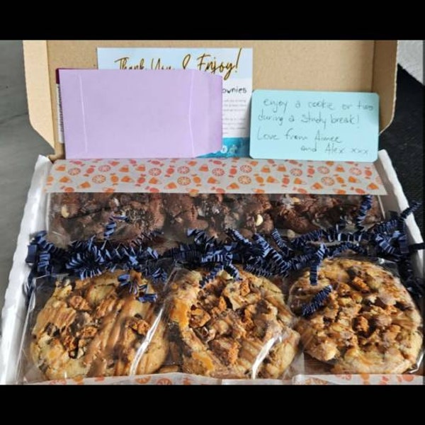 NYC Style Cookies, Letterbox Friendly Cookies, 6 Thick Cookies, Postal ...