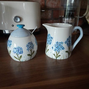 Blue Hydrangea Jug, Hand Painted Home Ware Gifts and Accessories ...