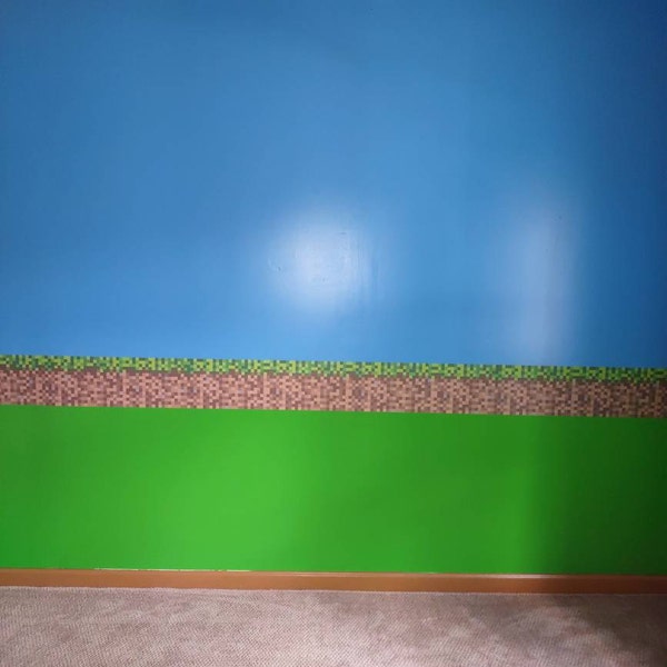 Gaming Wall Border Removable Fabric Wall Decal, Gaming Wall Sticker ...