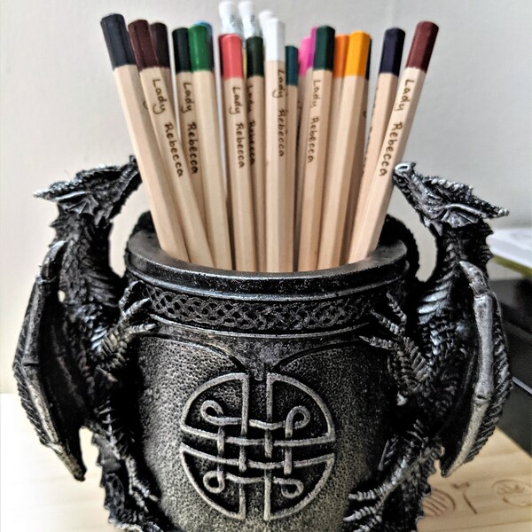 Personalised Paint Brush,custom Brush Set, Wood Burned Artist Supplies ...