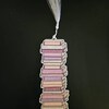 Bookmark Book Tracker, Book Stack, Double Sided, 34 Books to Fill per ...