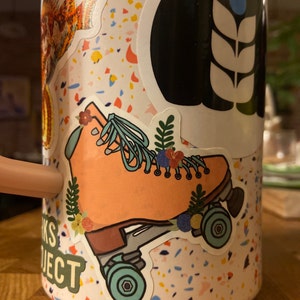 Roller Skate Sticker Quad Skate Vinyl Water and Weather Resistant ...