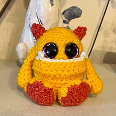 BUNDLE ONE Worry Monster Wee Worry Monster Printable Tags Crochet ...