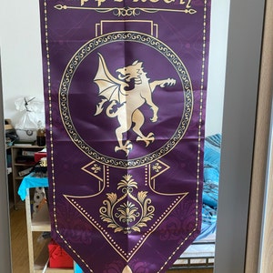 Customizable Big Size Medieval Style Family Pennants - Etsy