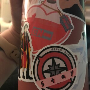 Ikon Konbat Lightstick Weatherproof Glossy Sticker - Etsy