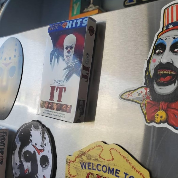 Mini Horror VHS Magnets | Horror Movie Magnets | Cult Classics | 80’s ...