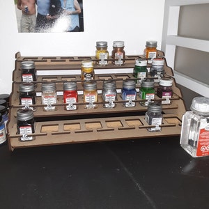 32 Pot Testor Modular Paint Rack - Etsy Australia