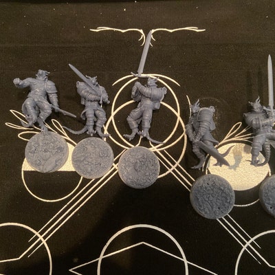 Mushroomed Dragon 3D Printed Dungeons and Dragons Mini Dnd Miniature ...