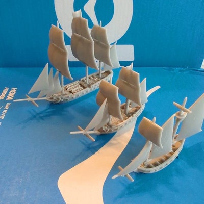 Sailing Ship Miniatures 1/1200 Fleet Pack - Etsy