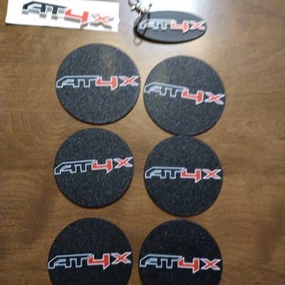 GMC Exclusive Sierra AT4 AT4X Upgrade Package Cup Holder Inserts Badge ...