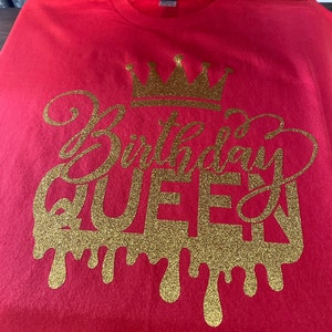 Birthday Queen Drip Svg, Birthday Drip Svg, Melanin Drip Svg, Dripping ...