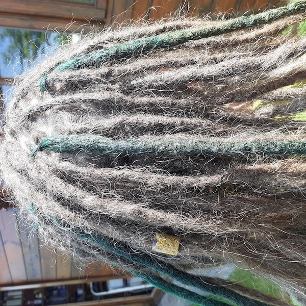 X10 Ombre Deep Wave 100% Human Hair Dreadlock Extensions 17 Inch - Etsy