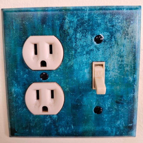 Metal Light Switch Cover, Light Switch Plate, Outlet Cover, Wall Plate ...